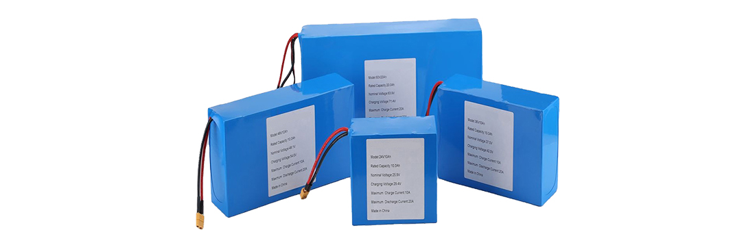 What is 18650 blue pvc lithium blue battery packs?